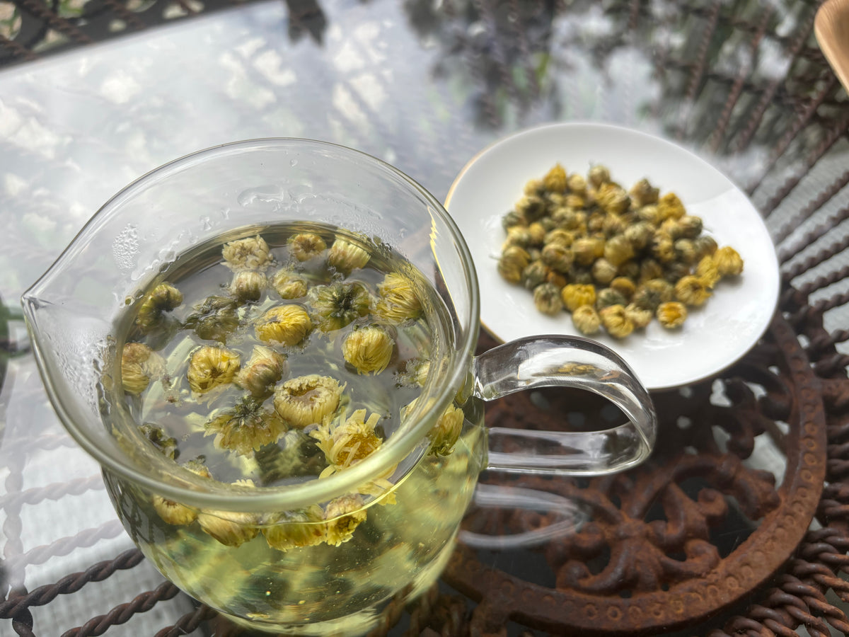 CHRYSANTHEMUM BUD TEA | HERBAL TEA – Green Leaf Teahouse