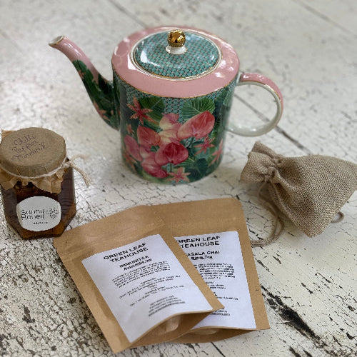 FLORAL TEAPOT PACK – Green Leaf Teahouse