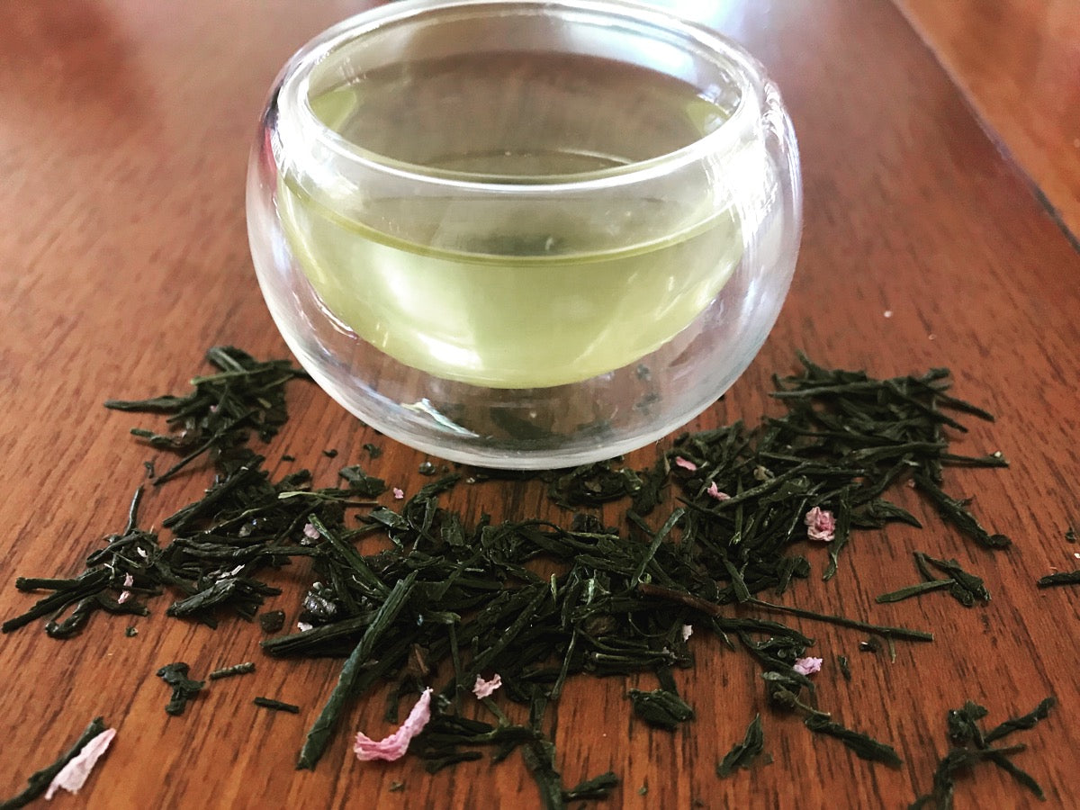 SAKURA SENCHA – Green Leaf Teahouse